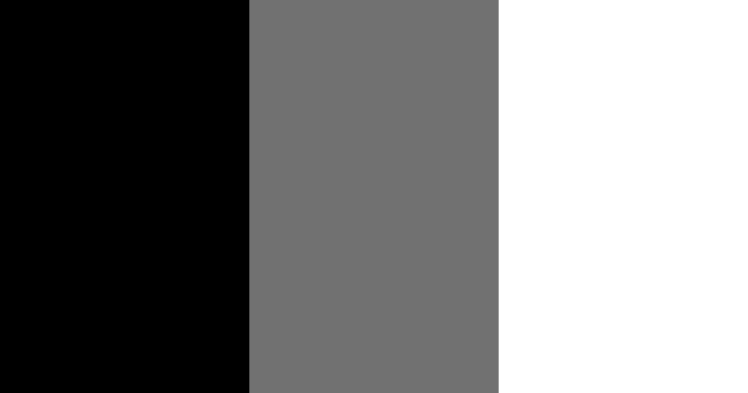 Color Palette generated based on #000000, #717171, and #FFFFFF.